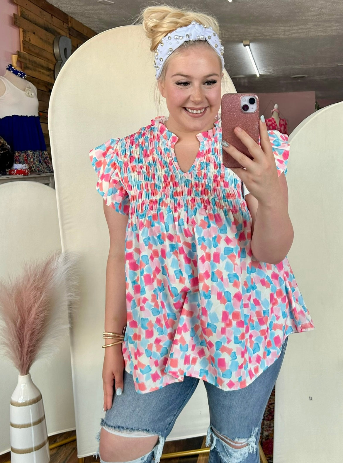 Felicity Flutter Tank – Hadley Kate’s Boutique